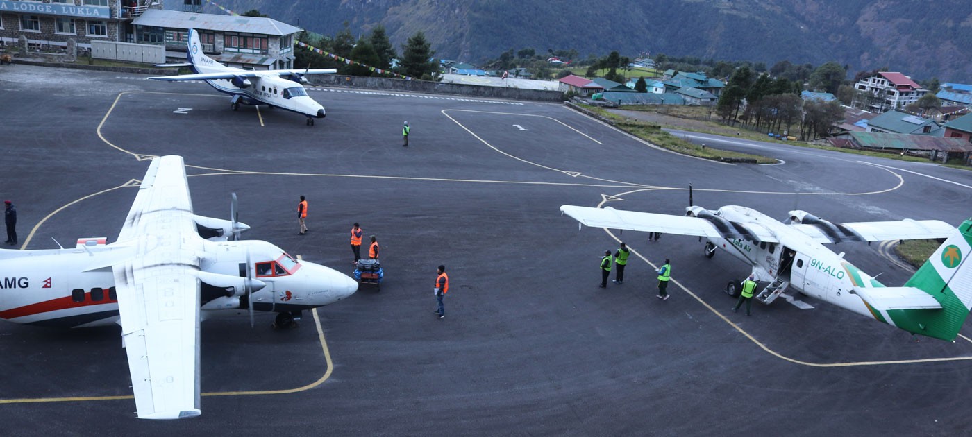 Lukla Flights are operated from and to Manthali Airport
